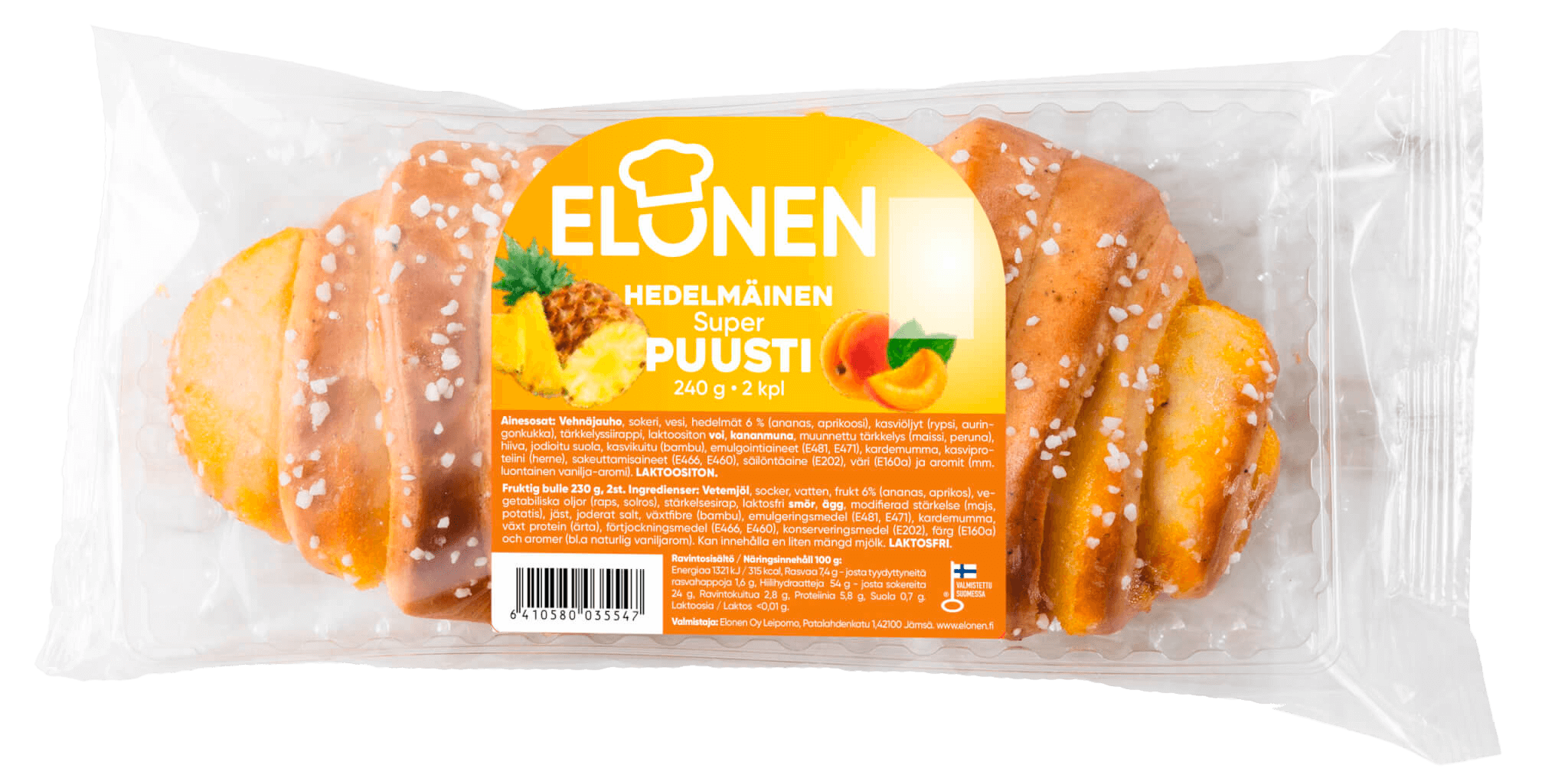 Hedelmäinen Superpuusti - Elonen