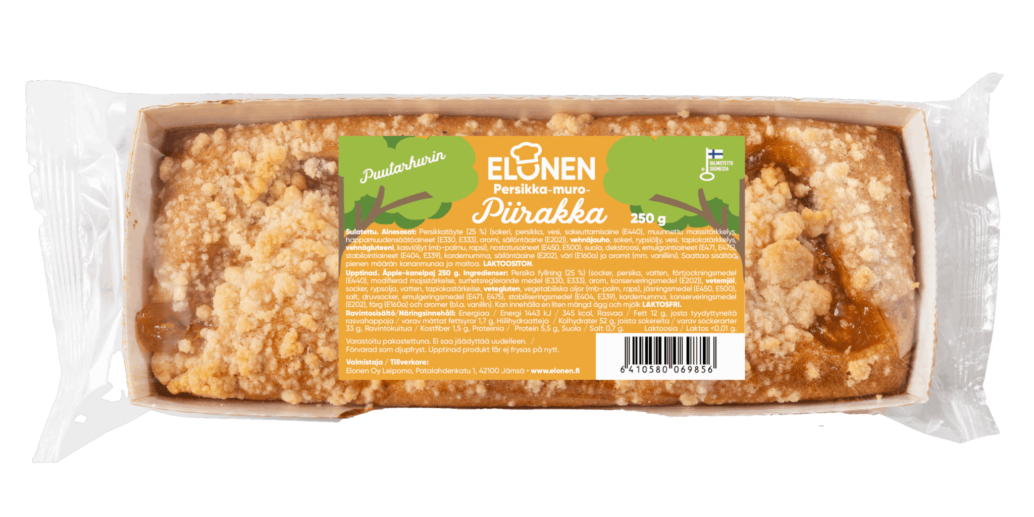 Persikka-muropiirakka - Elonen